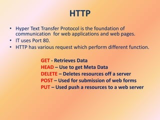 HTTP and HTTPS Basics | PPTX | Internet | Computing