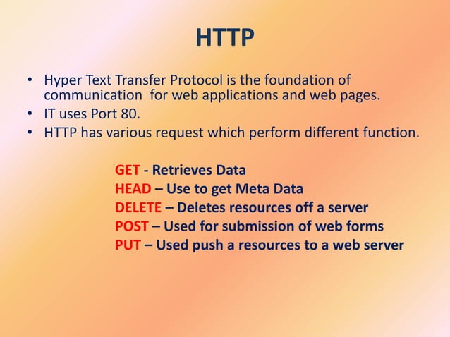 HTTP and HTTPS Basics | PPTX | Internet | Computing