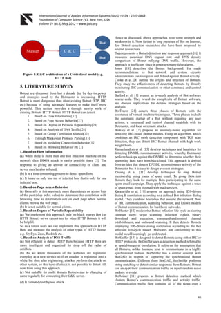 Detecting HTTP Botnet using Artificial Immune System (AIS) | PDF