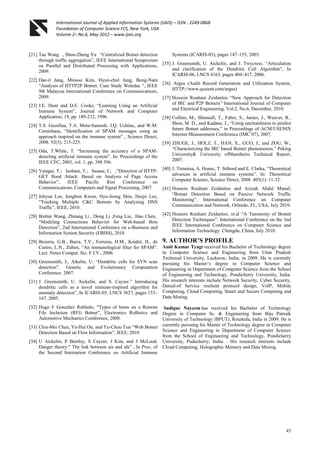 Detecting HTTP Botnet using Artificial Immune System (AIS) | PDF