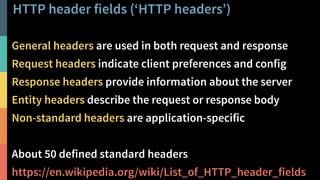 HTTP demystified for web developers | PPT