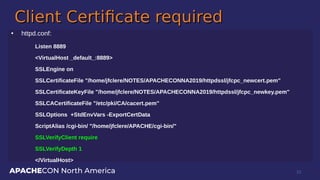 Apache httpd and TLS/SSL certificates validation | PDF