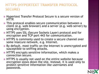 HTTP & HTTPS | PPTX