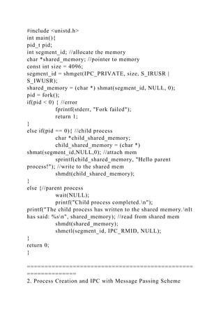 httplinux.die.netman3execfork() creates a new process by.docx