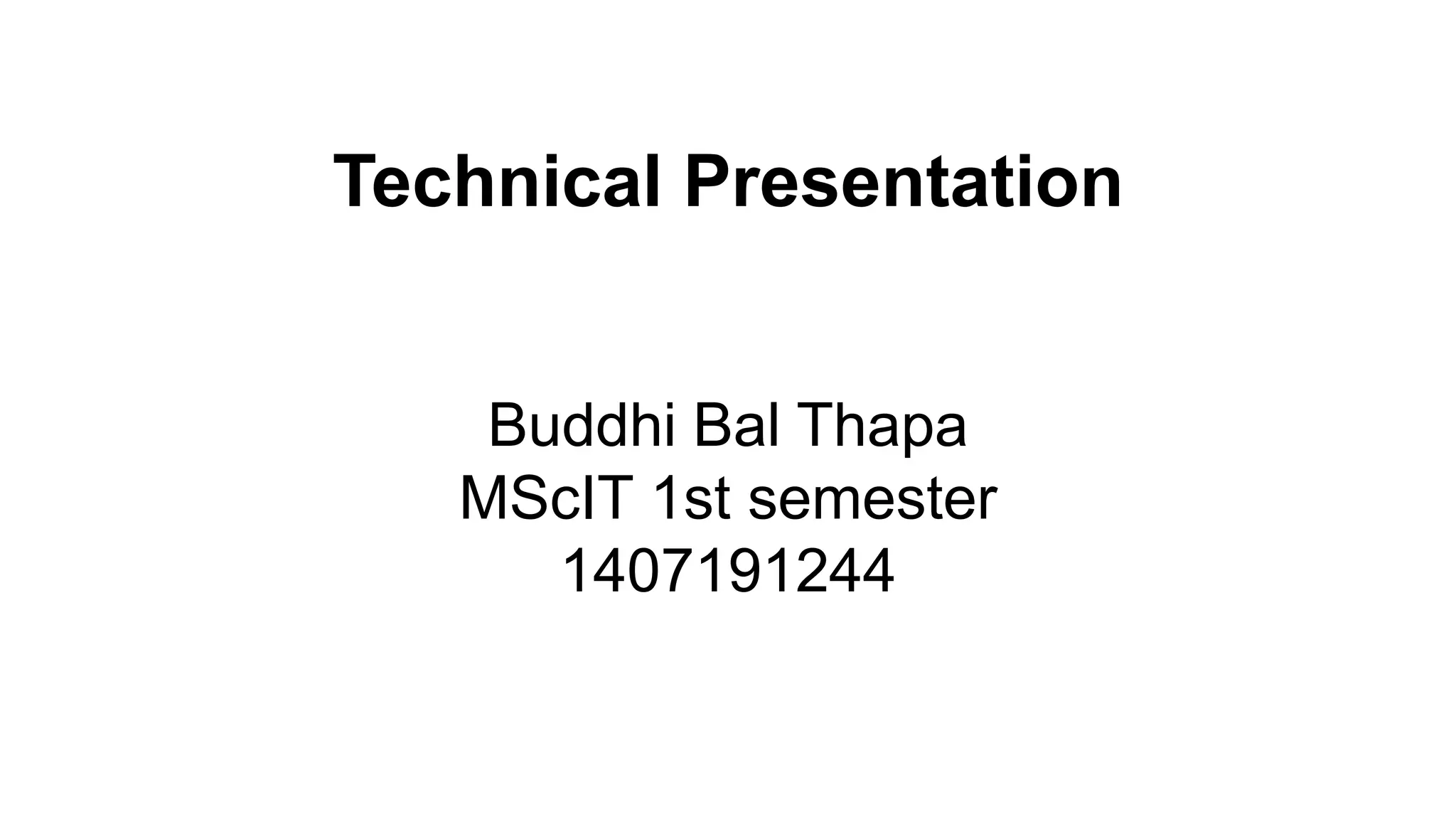 Http live streaming technical presentation | PPT