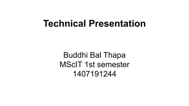 Http live streaming technical presentation | PPT Http live streaming technical presentation | PPT