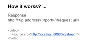 Http live streaming technical presentation | PPT