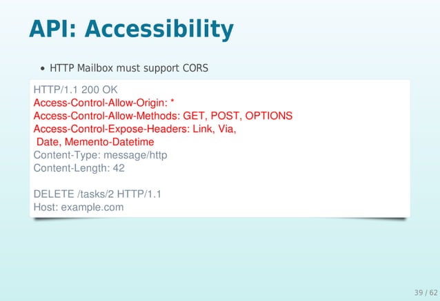 HTTP Mailbox - Asynchronous RESTful Communication | PPT