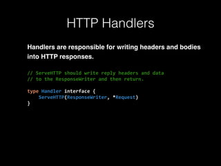 Writing HTTP Middleware In Go | PPT