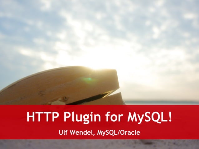 Plugin For Mysql Ppt