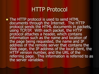 HTTPProtocol HTTPProtocol.pptHTTPProtocol.ppt
