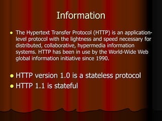 HTTPProtocol HTTPProtocol.pptHTTPProtocol.ppt