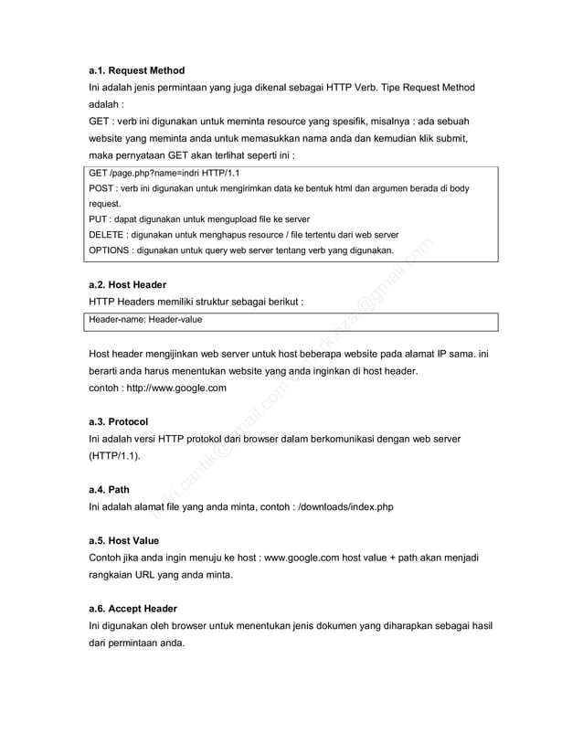 HTTP Protocol Basic | PDF
