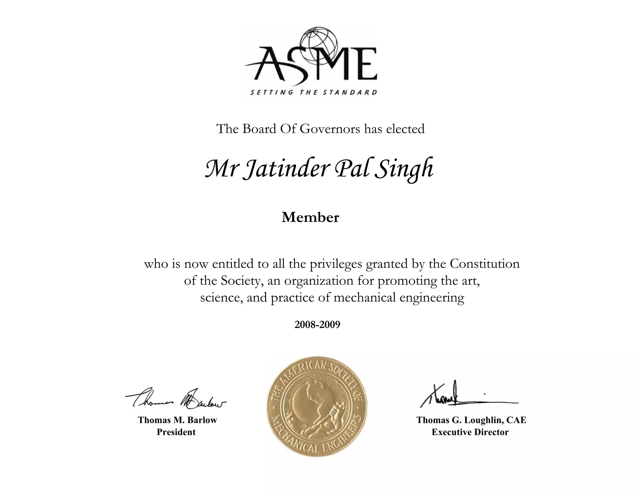 ASME Membership | PPT