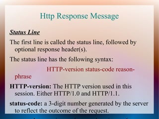 Http request&response | PPT