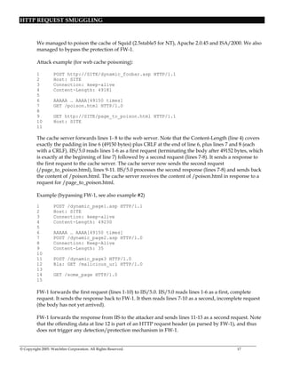Http Request Smuggling | PDF