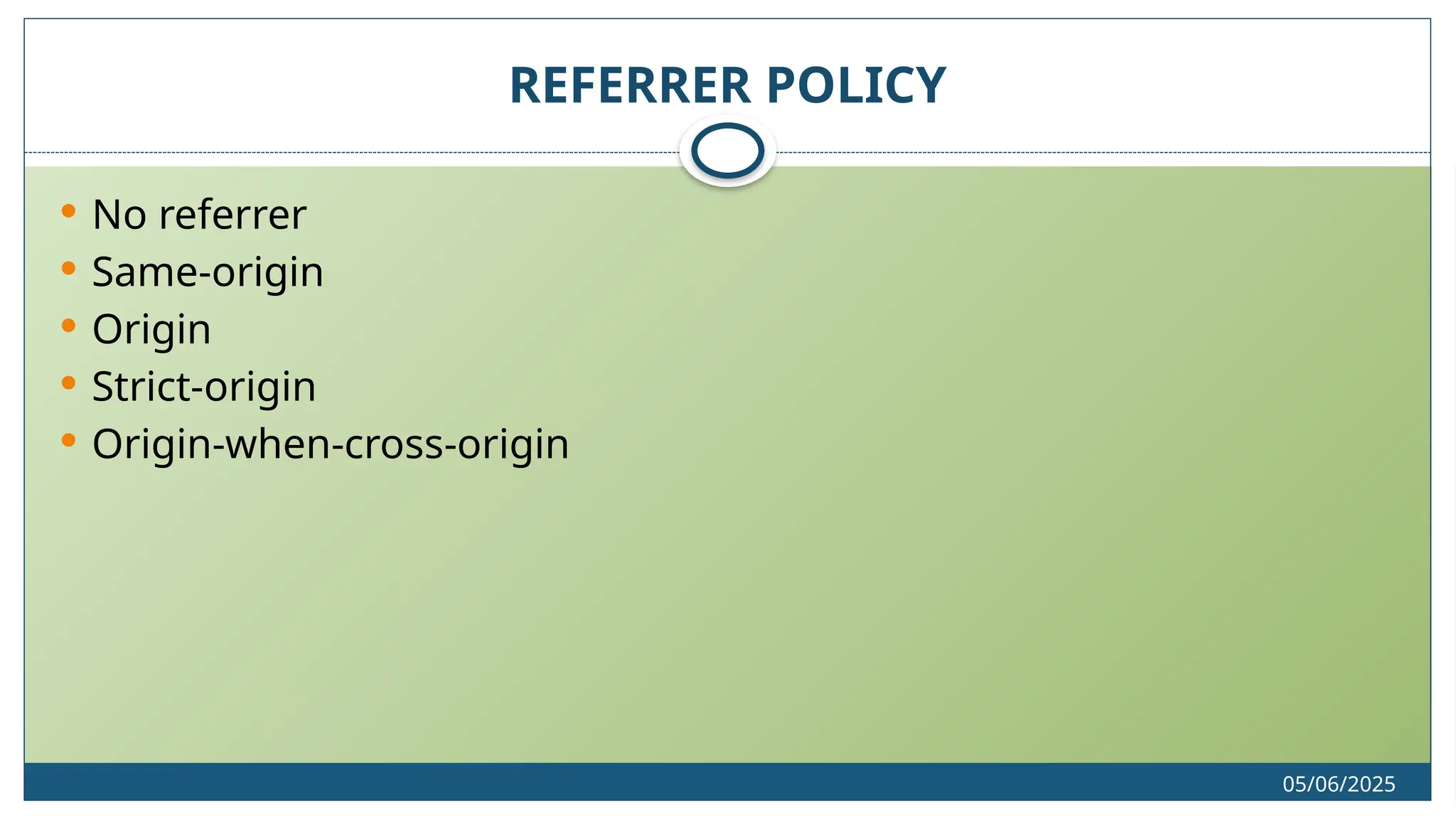 http response header types and policies used in networking.pptx