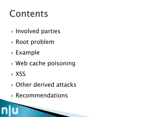 Http response splitting | PPT