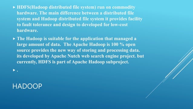 MongoDB and Hadoop Handling for Big Data | PPTX | Databases | Computer ...