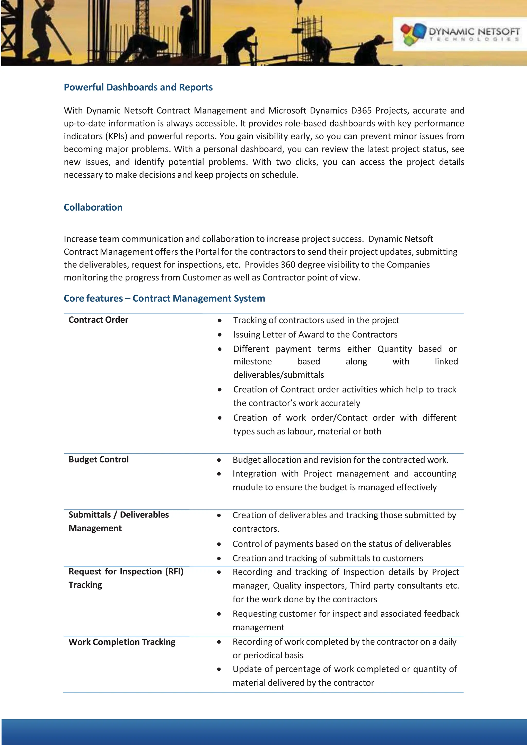 Dynamics 365 Bid Management for Construction Projects | PPTX