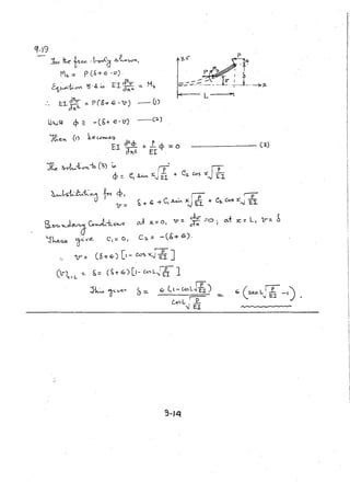 solution of crandall chapter 9 | PDF