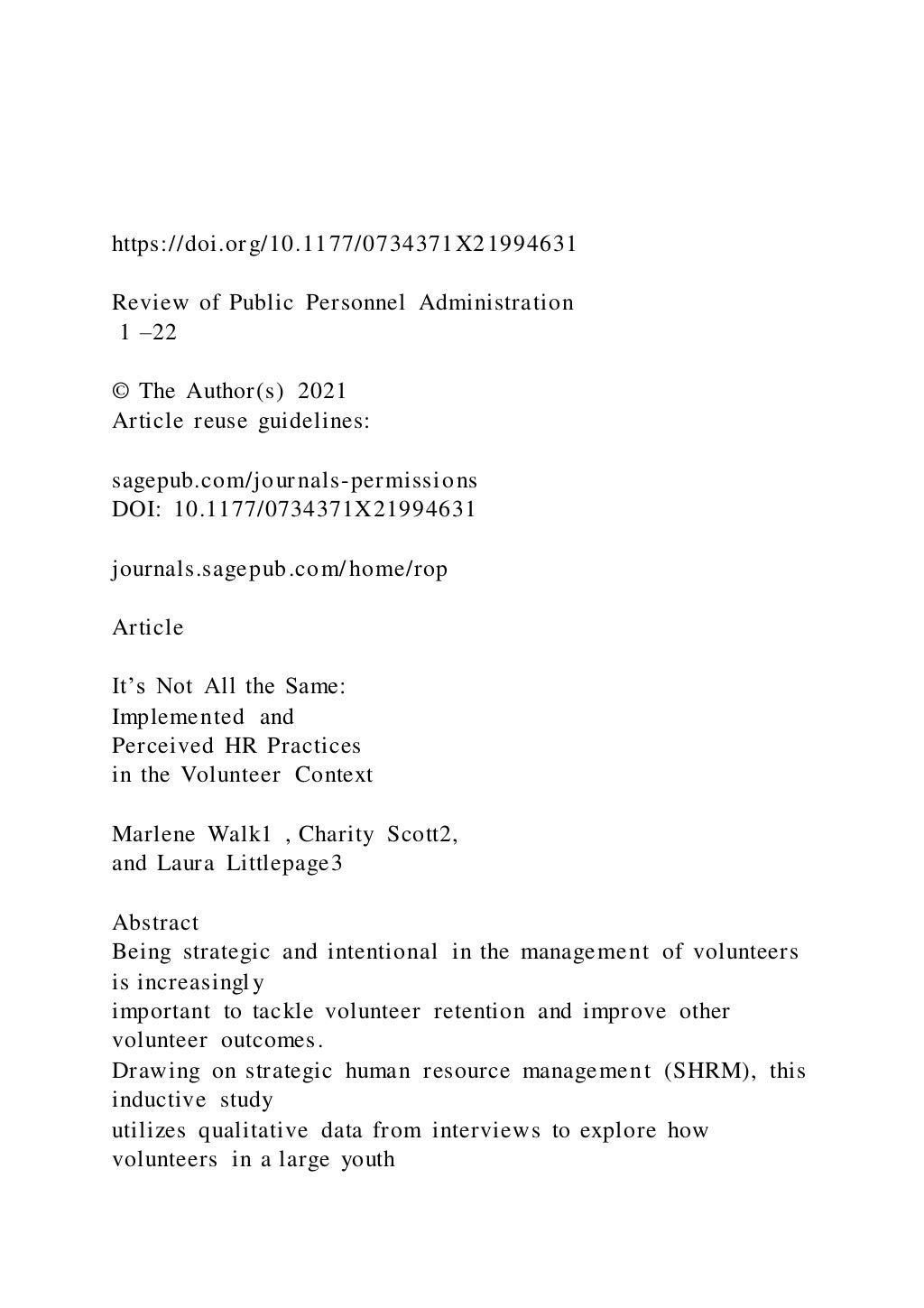 httpsdoi.org10.11770734371X21994631Review of Public P | PDF httpsdoi.org10.11770734371X21994631Review of Public P | PDF