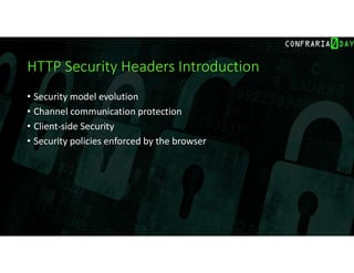 HTTP Security Headers | PDF | Browsers | Computer Software and Applications