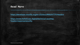 Http security response headers | PDF