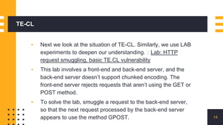 HTTP Request Smuggling | PPTX