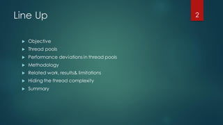 Threads and Concurrency Identifying Performance Deviations in Thread Pools | PDF | Computing ...