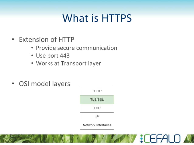 Handshake with HTTPS | PPTX