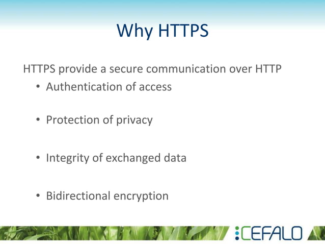 Handshake with HTTPS | PPTX
