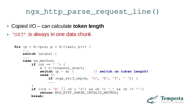Fast HTTP string processing algorithms