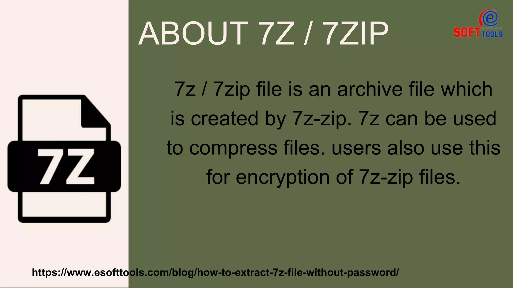 How to extract a 7z file without a password? | DOC