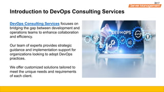 Navigating Success with DevOps Consulting and Efficient Server ...