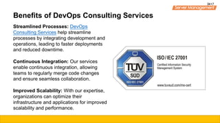 Navigating Success with DevOps Consulting and Efficient Server Management | PPT