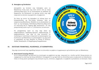 Matatag Curriculum Grade 1 Makabansa mak | PDF