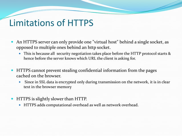 Http Vs Https . | PPTX