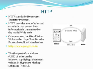 Http Vs Https . | PPTX