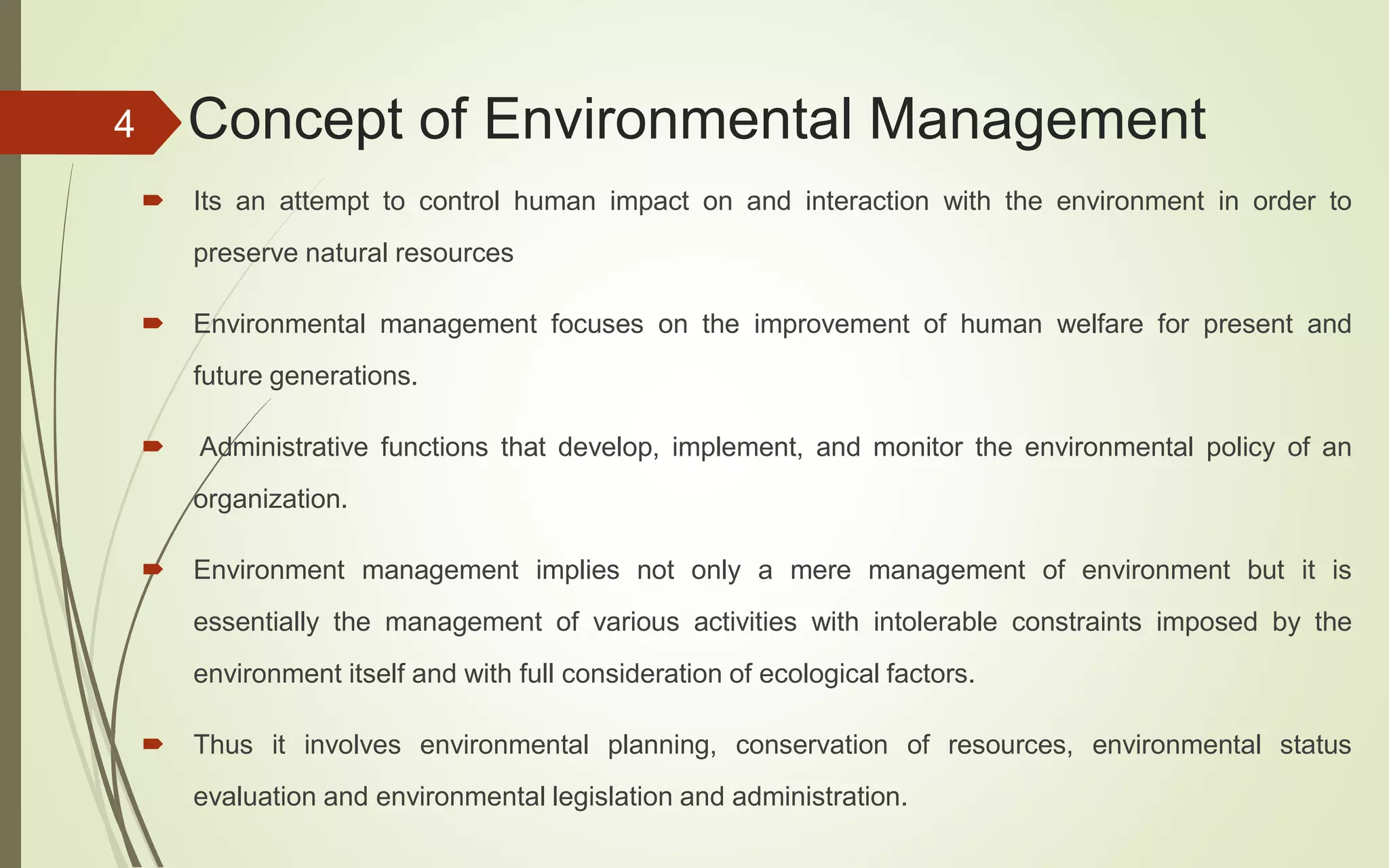 Environmental management | PPTX
