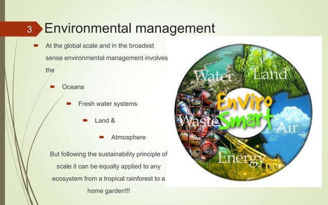 Environmental management | PPTX | Environmental Services Industry ...