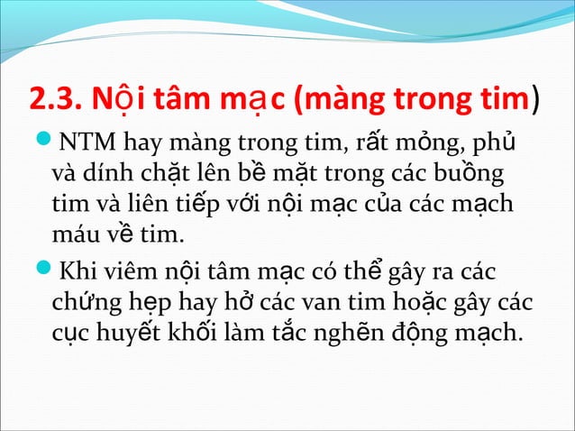 Hệ tuần hoàn | PPT