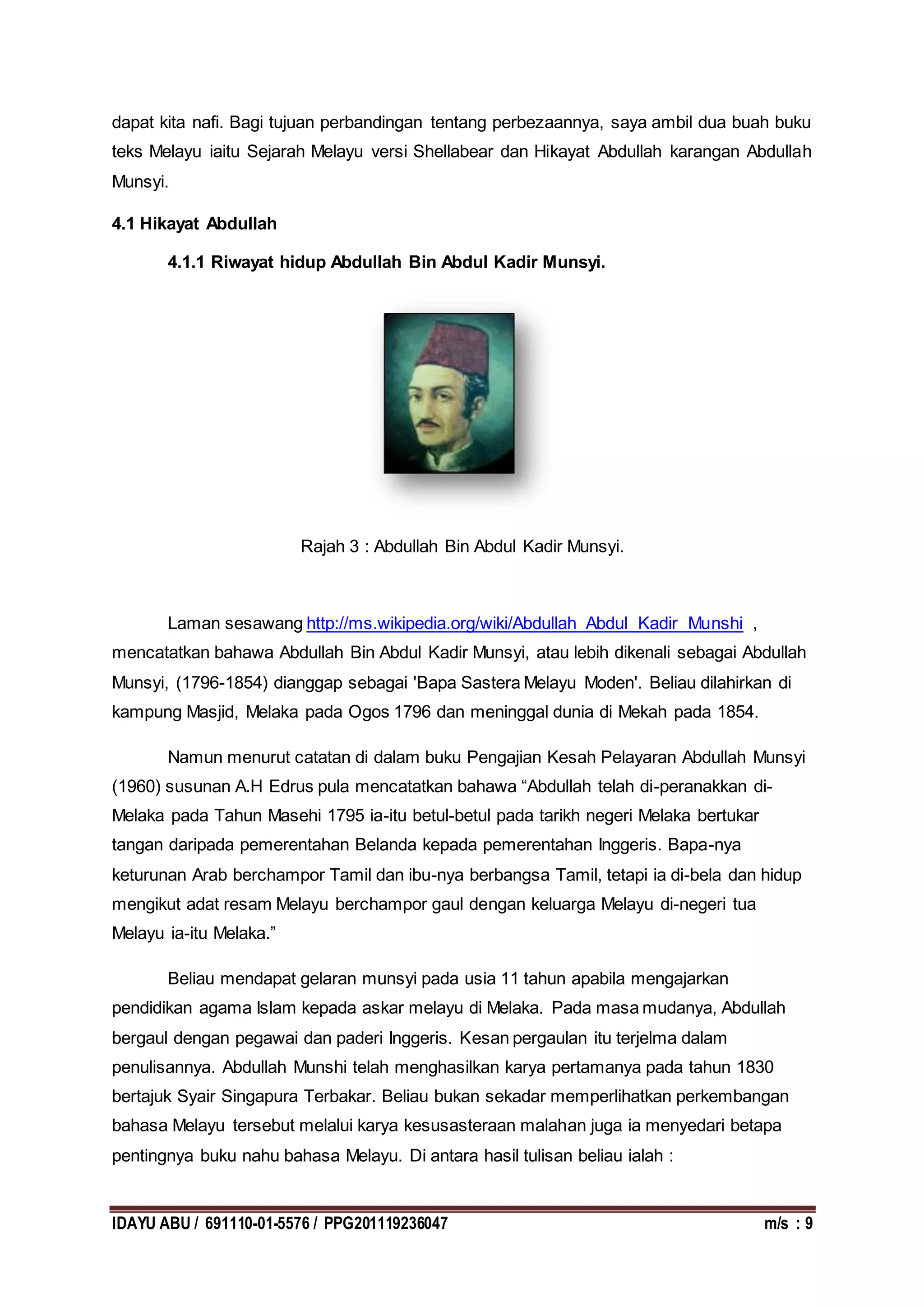 Tugasan bmm 3112 perkembangan bahasa melayu | DOCX