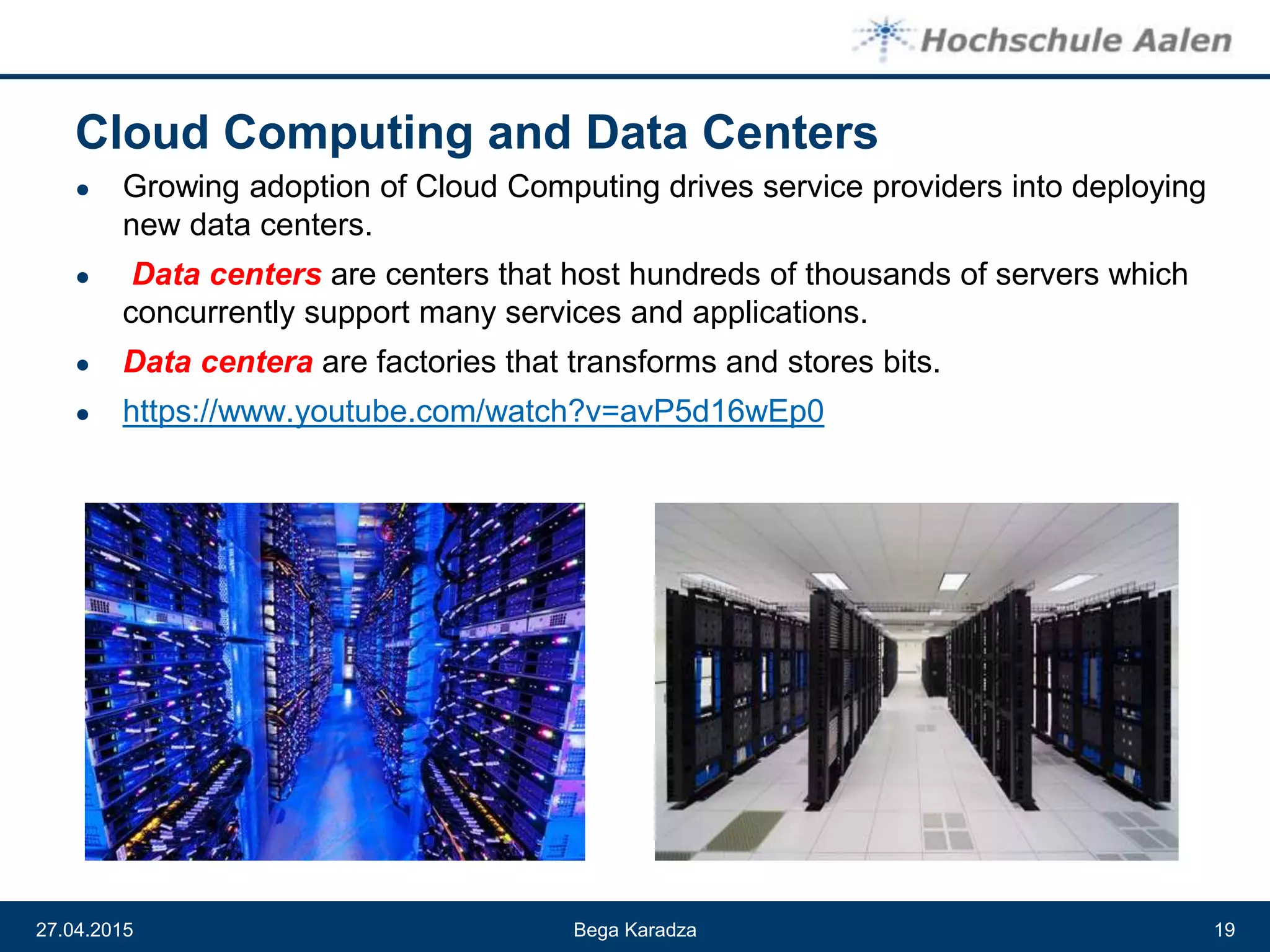 Cloud Computing and Data Centers | PPTX