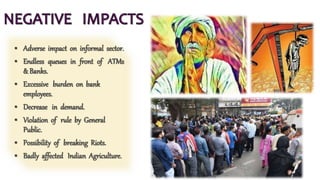 Presentation On Demonitization | PPTX