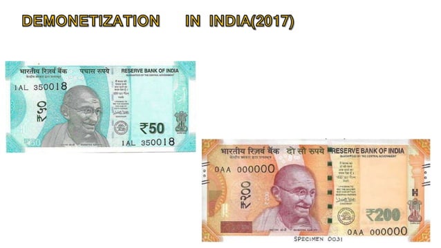 Presentation On Demonitization | PPTX
