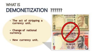 Presentation On Demonitization | PPTX