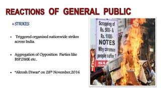 Presentation On Demonitization | PPTX
