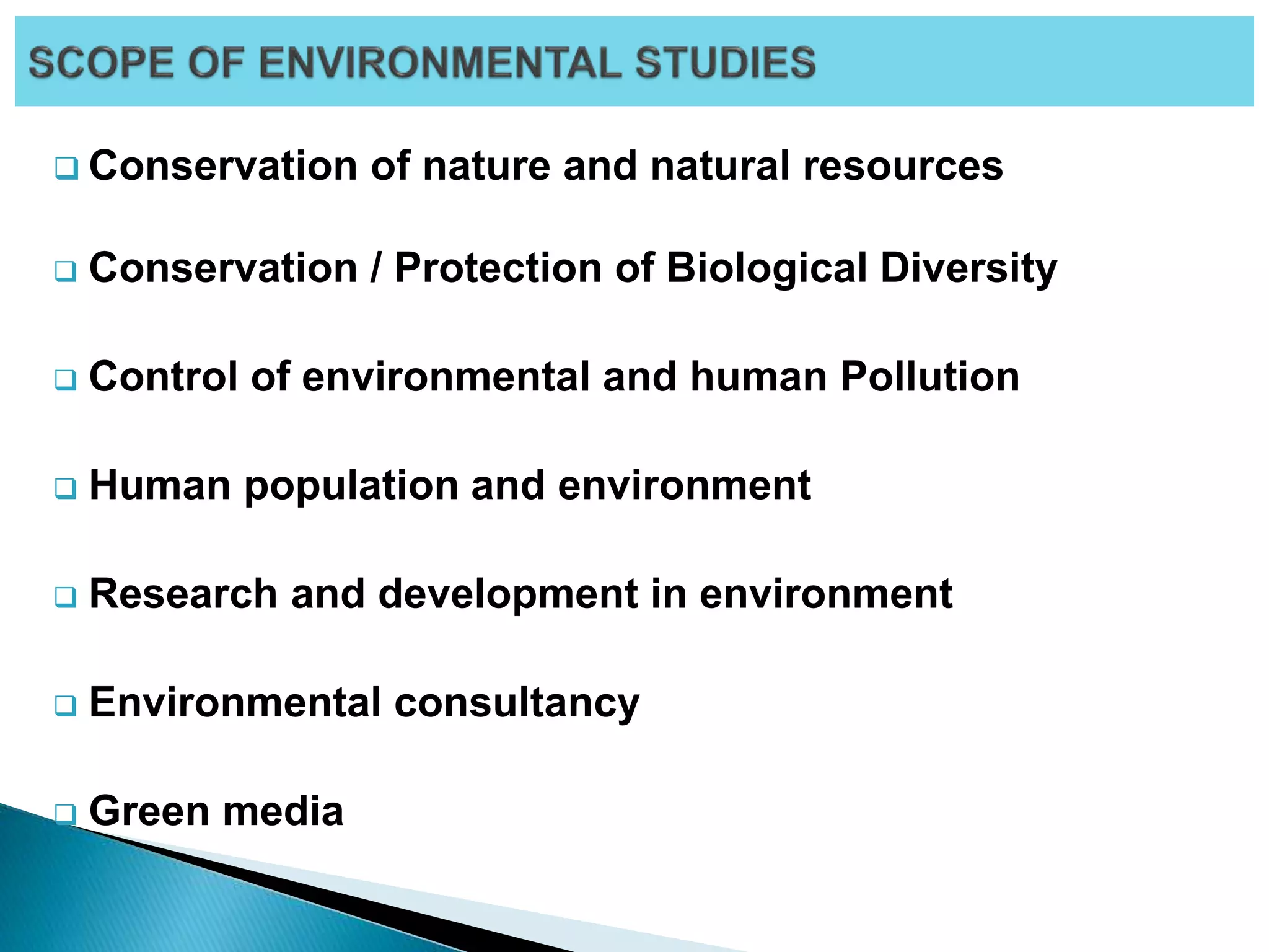 HU 282 ENVIRONMENTAL SCIENCES Lectures 1.pptx