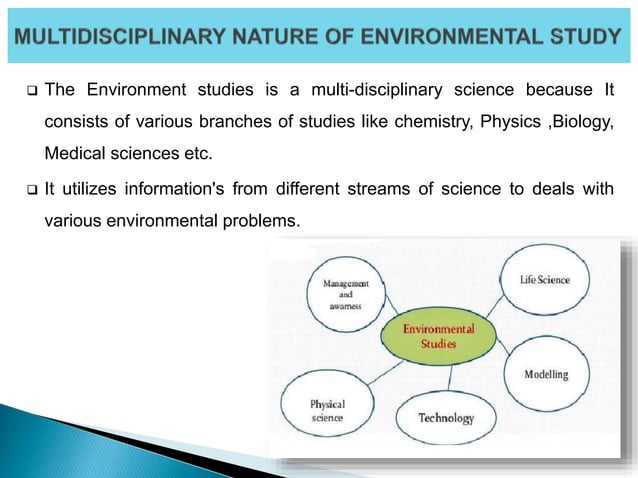 HU 282 ENVIRONMENTAL SCIENCES Lectures 1.pptx | Environmental Services ...